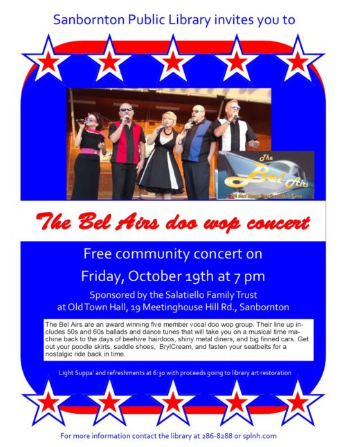 Bel Airs – Sanbornton Public Library