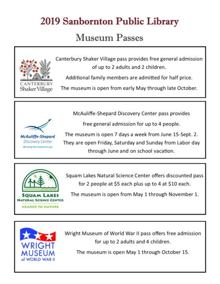 Sanbornton Public Library – Read books and much more!