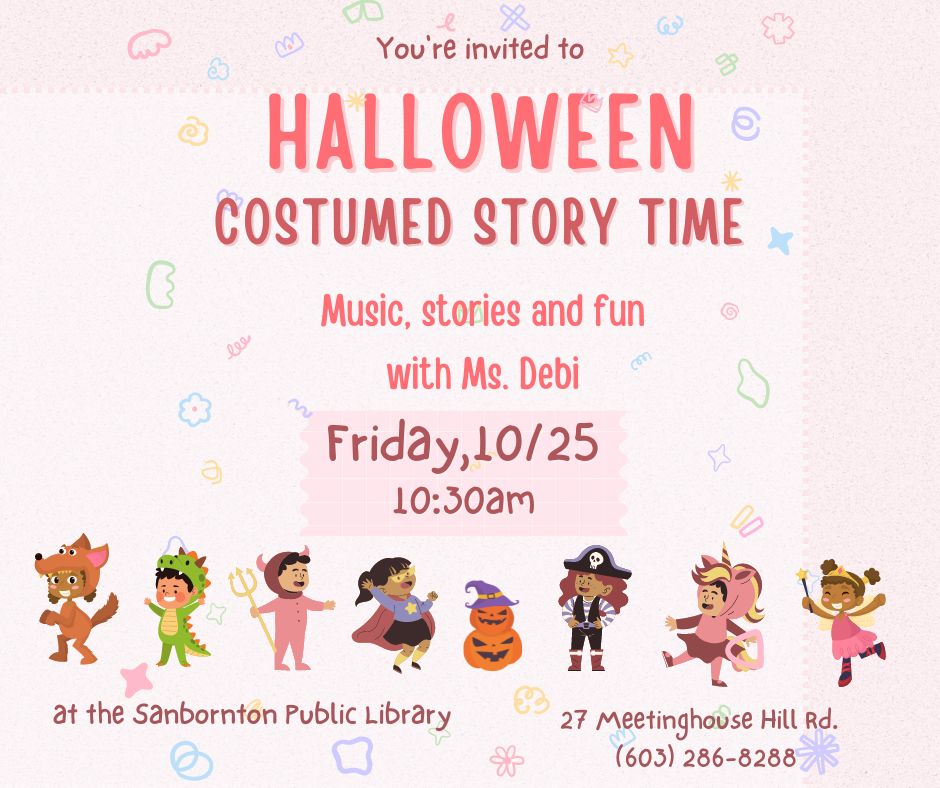 Children’s Events – Sanbornton Public Library